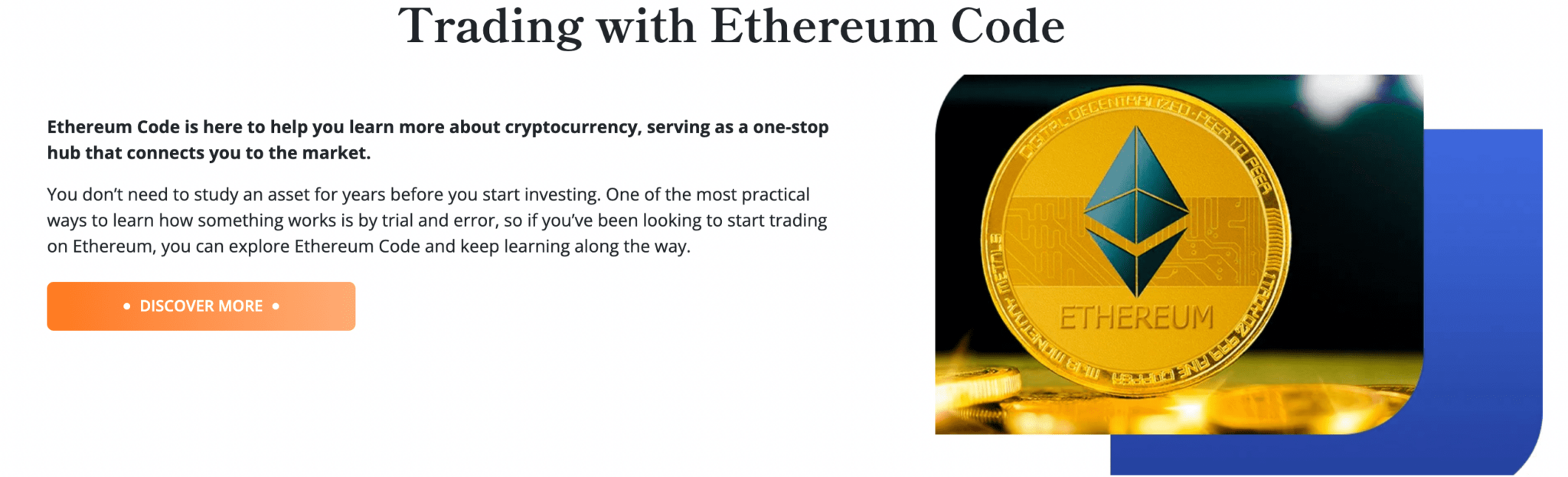 Ethereum Code : Recursos, Benefícios, Depoimentos De Usuários E Medidas ...